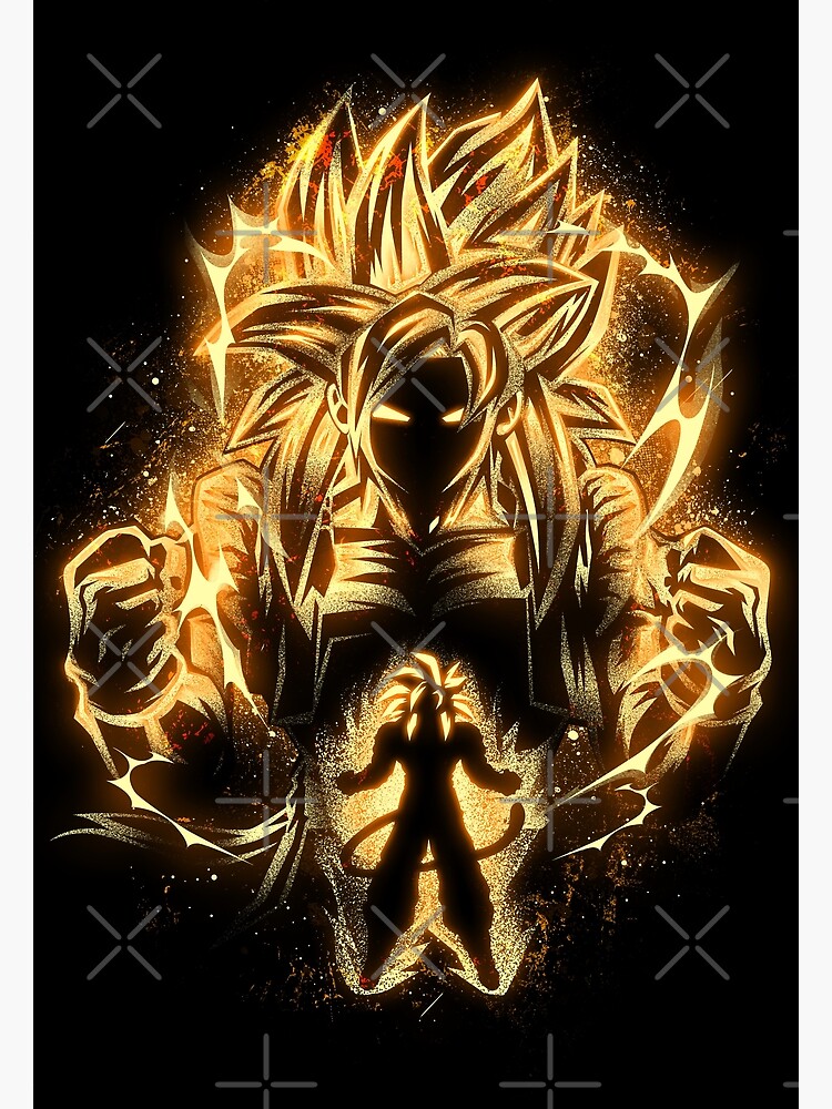 "Golden Saiyan SSJ4" Photographic Print for Sale by Hypertwenty Designs ...