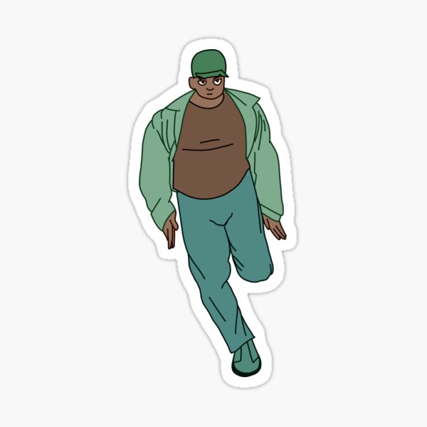 "Get Out Meme" Sticker for Sale by MEGA-BAGEL | Redbubble