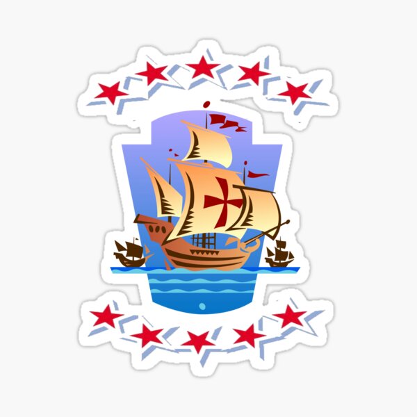 "Columbus Day 2021" Sticker for Sale by TheArtPoint | Redbubble