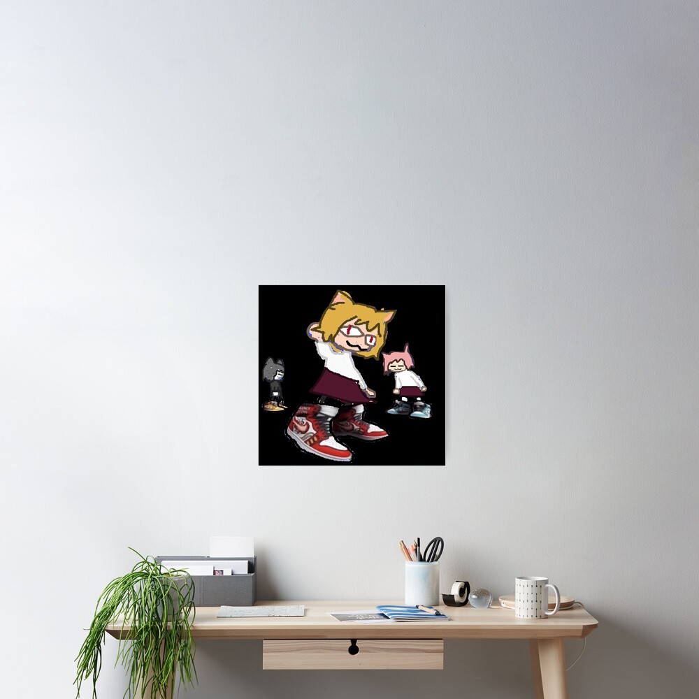 "Neco arc drip" Poster for Sale by lowqualitything | Redbubble