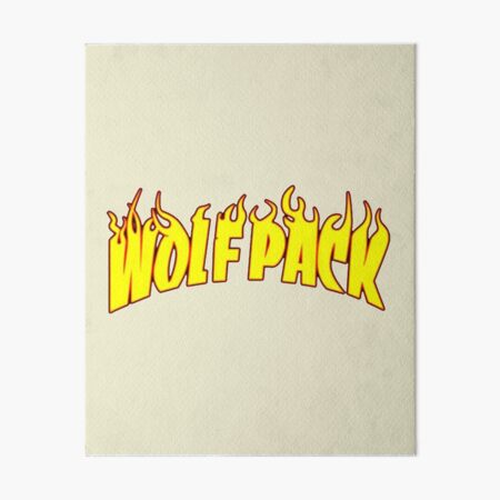 "SSSniperWolf Wolf Pack" Art Board Print by NaomiDouglas | Redbubble