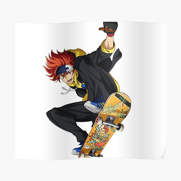 "Reki Kyan Sk8 Full body" Poster for Sale by Cartoon-Crazy | Redbubble