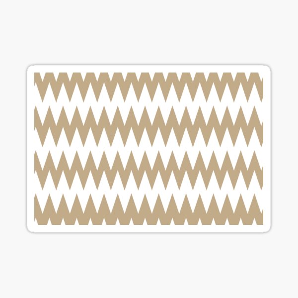 "Tan and White Zig Zag Pointed Stripe Pattern Pairs HGTV 2022 Trending ...