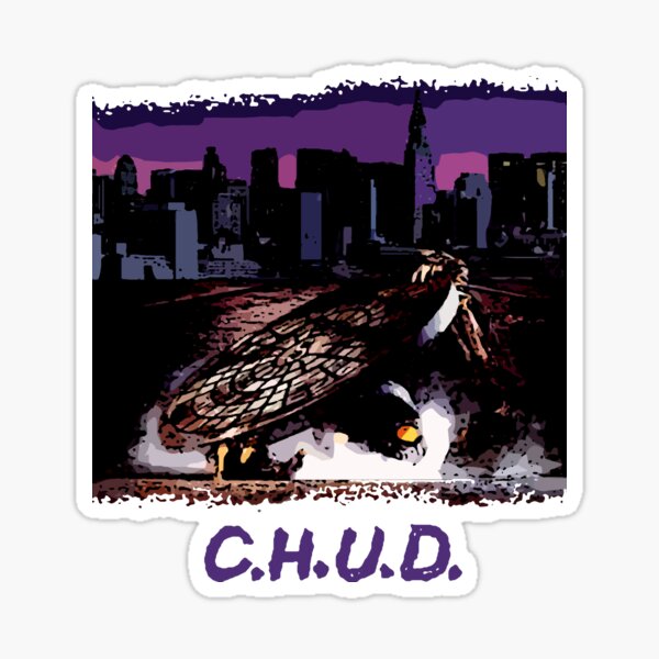 "chud" Sticker by I-got-red-on-me | Redbubble