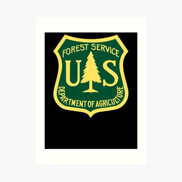 "U.S. Forest Service Logo" Art Print by LinaDesigne | Redbubble