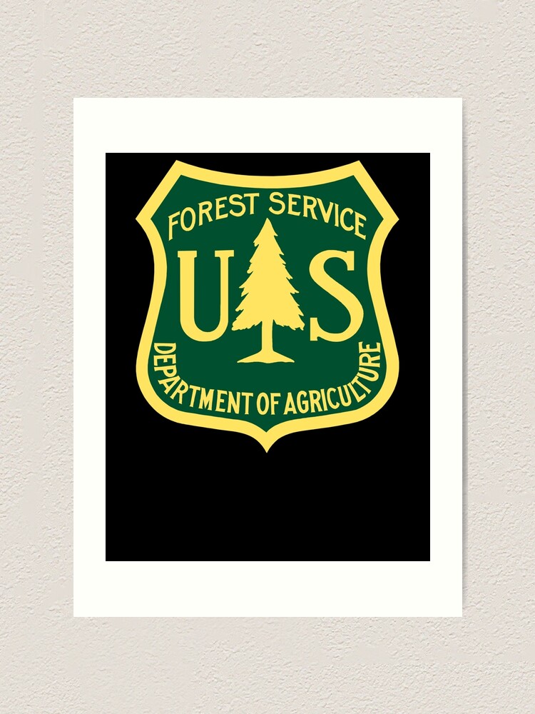 "U.S. Forest Service Logo" Art Print by LinaDesigne | Redbubble