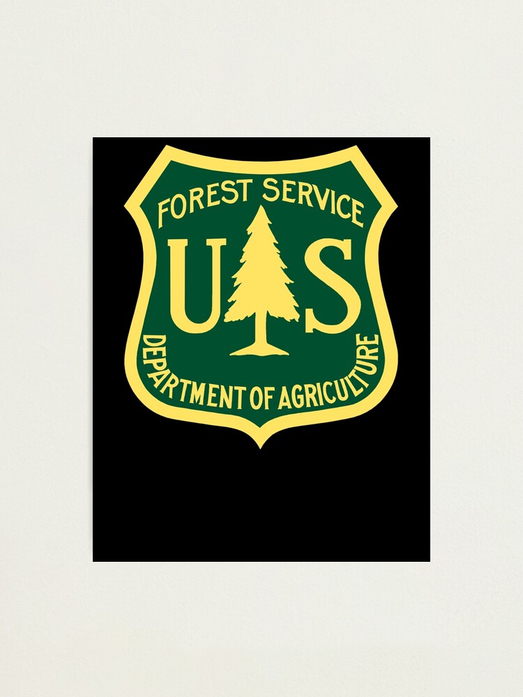 "U.S. Forest Service Logo" Photographic Print by LinaDesigne | Redbubble