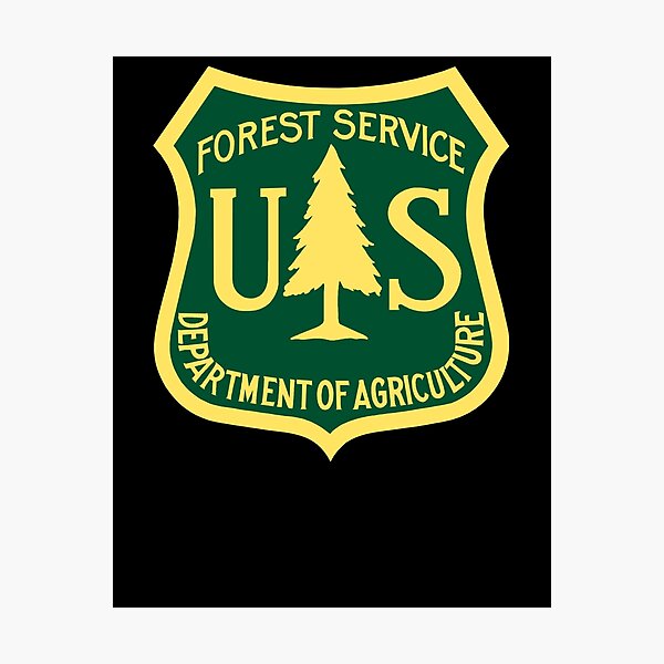 "U.S. Forest Service Logo" Photographic Print by LinaDesigne | Redbubble