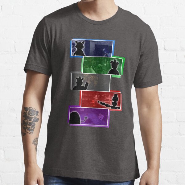 "Fazbear Fanverse - Group" T-shirt for Sale by Fugitoid537 | Redbubble ...