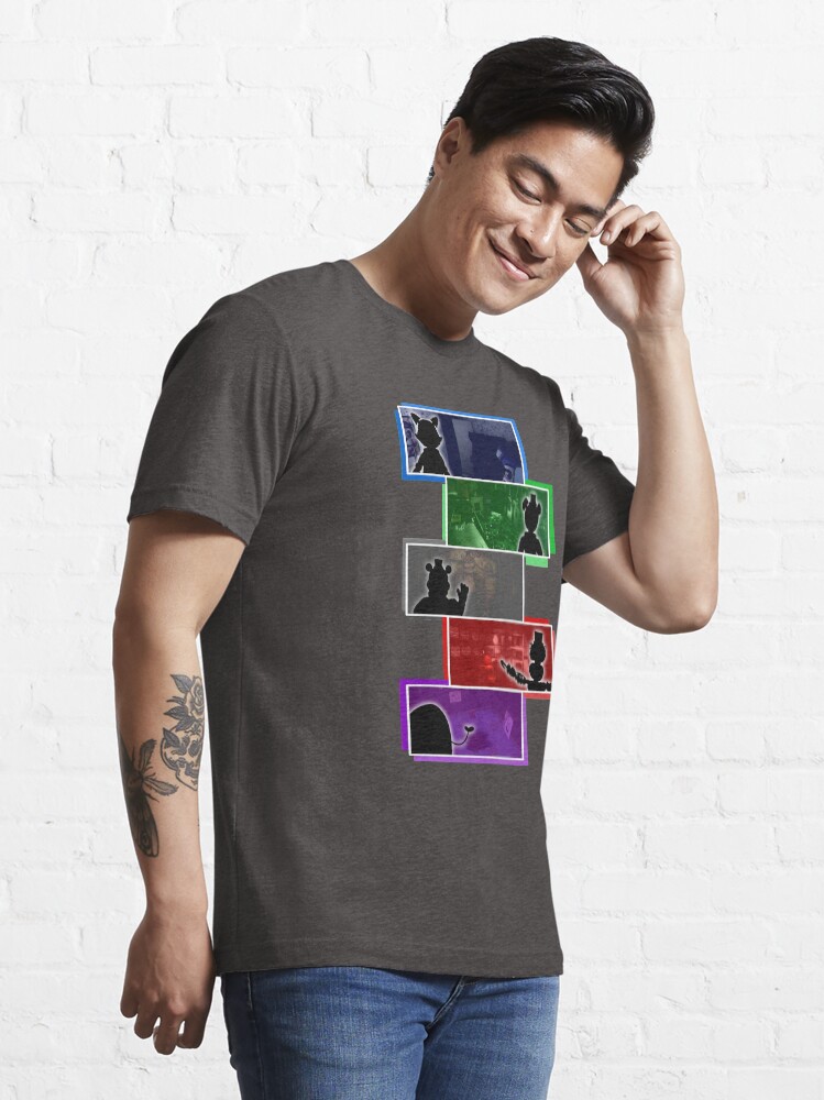 "Fazbear Fanverse - Group" T-shirt for Sale by Fugitoid537 | Redbubble ...