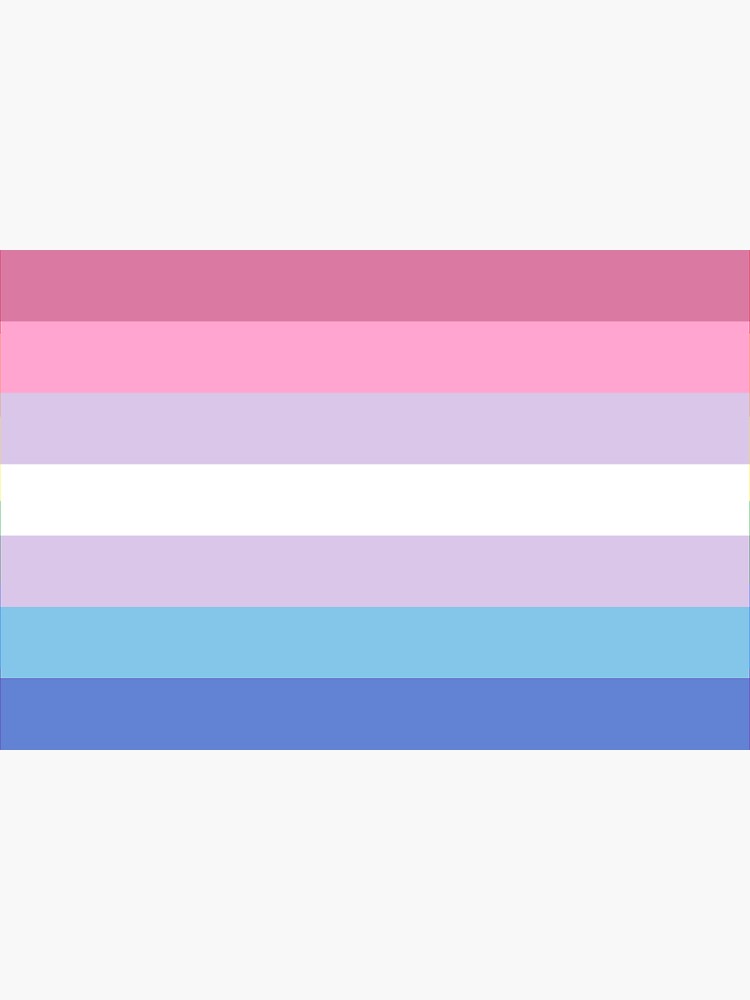 "Bigender Flag" Sticker for Sale by flagarts | Redbubble