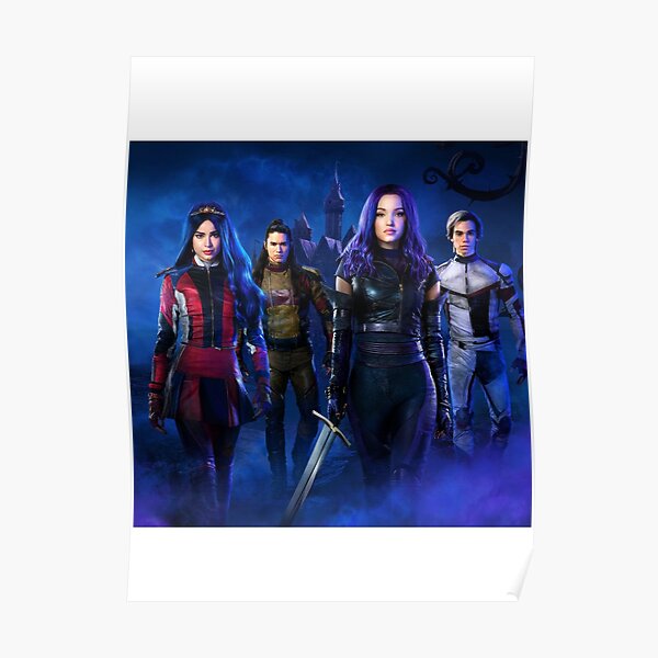 "descendants" Poster for Sale by justforya | Redbubble