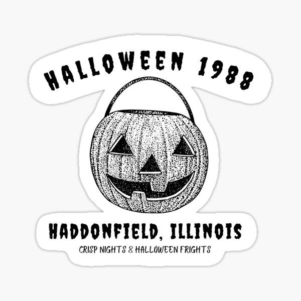 "Halloween " Sticker for Sale by CrispNights | Redbubble
