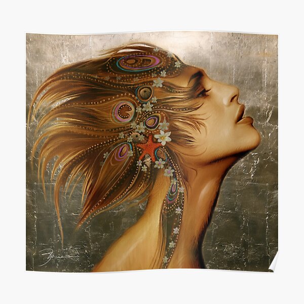 "Golden Gaia" Poster for Sale by arctura | Redbubble