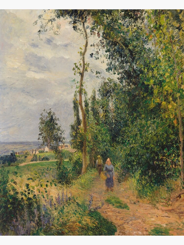 "Countryside path impressionist painting" Poster for Sale by ...