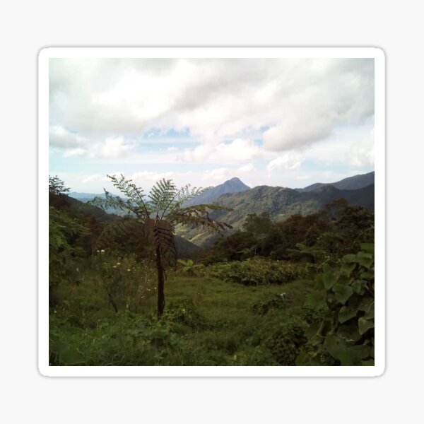 "Mount Kinabalu, Sabah, Malaysia" Sticker for Sale by Artyfarty007 ...