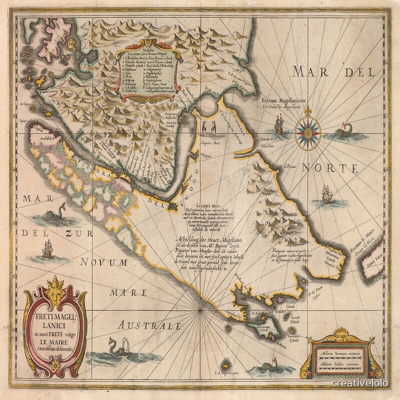 "Old map 4" by creativelolo | Redbubble