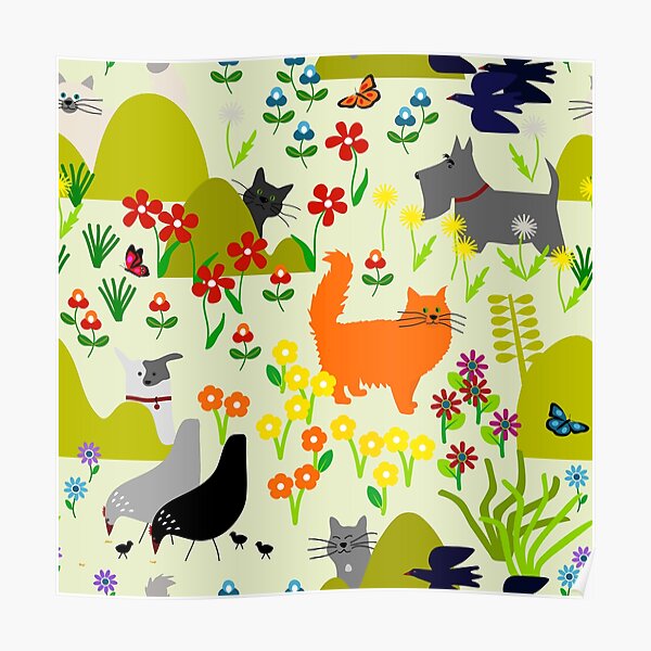 "Peekaboo " Poster for Sale by MHen | Redbubble