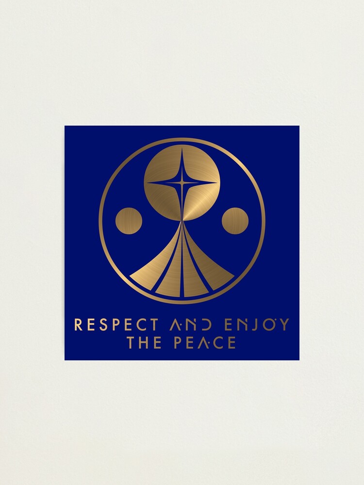 "Respect and Enjoy the Peace" Photographic Print for Sale by ...