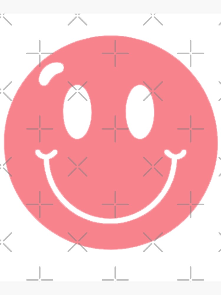 Bolsa de tela «Fondo de pantalla de Smiley Face: Smiley Face rosa ...