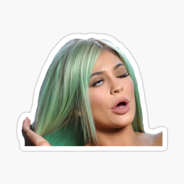 "Kylie jenner sticker" Sticker for Sale by stelabora | Redbubble