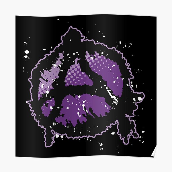 "Lesbian Pride Anarchy Symbol" Poster for Sale by iscaStudioArt | Redbubble