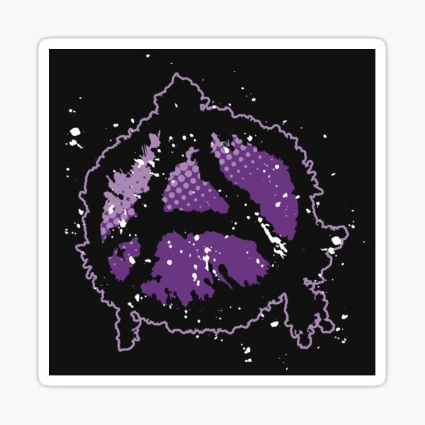 "Lesbian Pride Anarchy Symbol" Sticker for Sale by iscaStudioArt ...