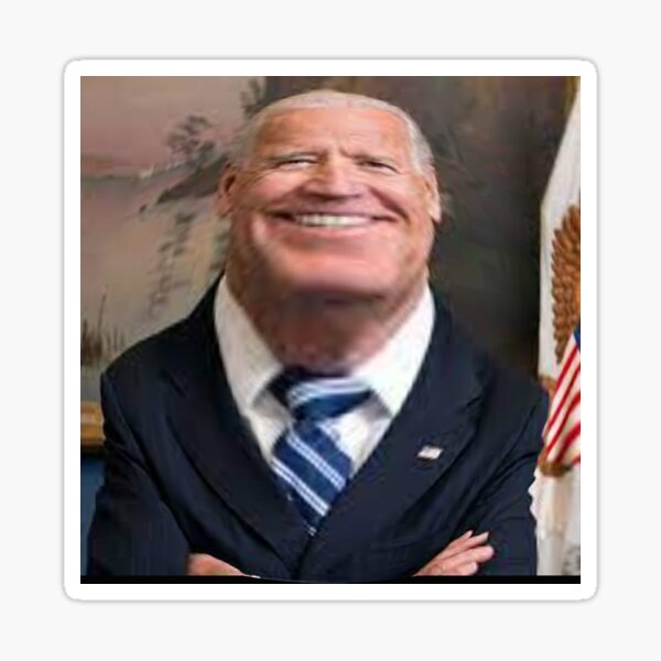 "Joe Biden Meme" Sticker for Sale by Brinyplot | Redbubble