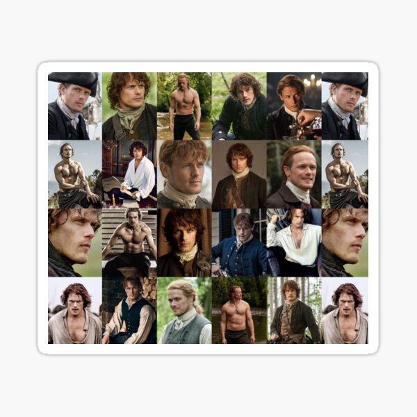 "Sam Heughan" Sticker for Sale by dianargueez | Redbubble