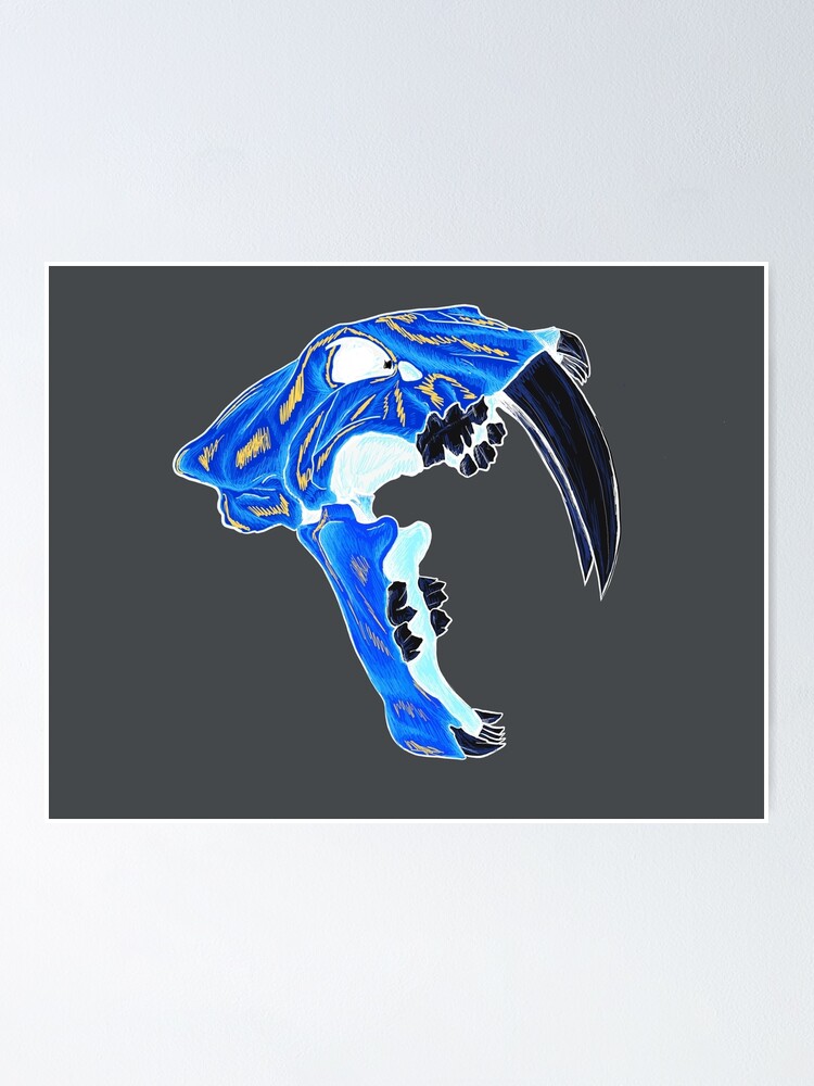 "Inverted Sunflower Saber" Poster by JennyfromthRock | Redbubble