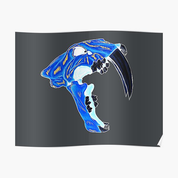 "Inverted Sunflower Saber" Poster by JennyfromthRock | Redbubble