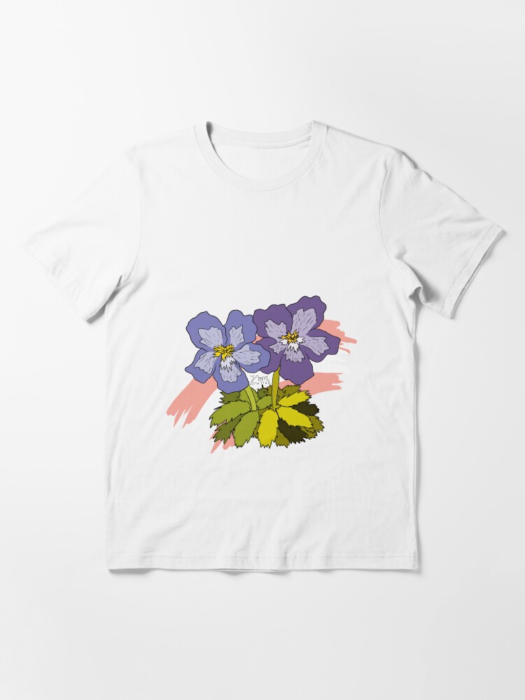 "Violets for Sappho - Sapphic Pride Flag" T-shirt by hillyhale ...
