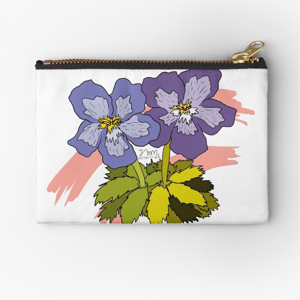 "Violets for Sappho - Sapphic Pride Flag" Zipper Pouch for Sale by ...