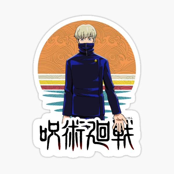 "INUMAKI TOGE" Sticker for Sale by CIRCLERET | Redbubble