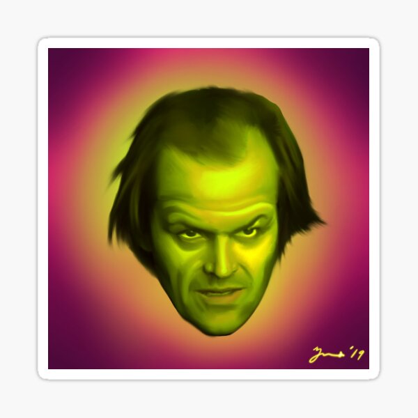 "Jack" Sticker for Sale by mmigliacci | Redbubble