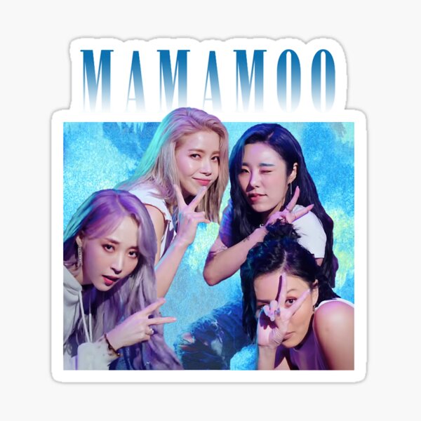 "MAMAMOO Vintage" Sticker by MaysenOclair | Redbubble