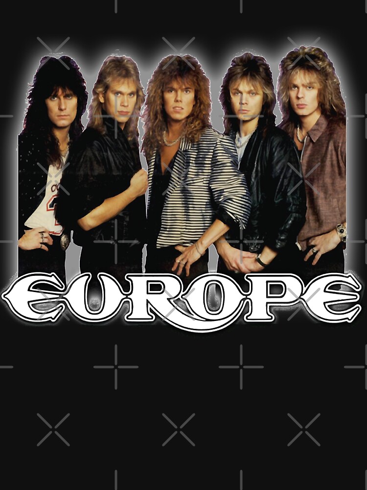 "europe band 80s 90s retro vintage gift for fans" T-shirt for Sale by ...