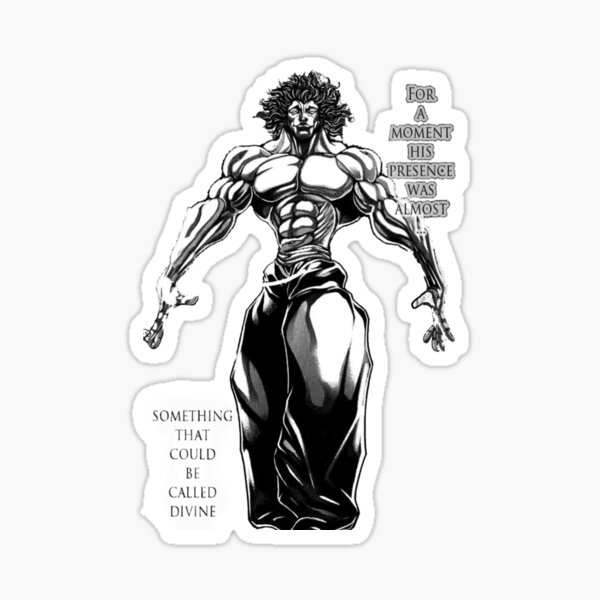 "Baki Yujiro Hanma badass Essential ." Sticker for Sale by ...