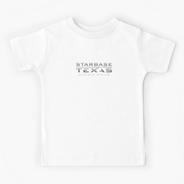 "Starbase Texas Boca Chica Spacex" Kids T-Shirt for Sale by jaoafallas ...