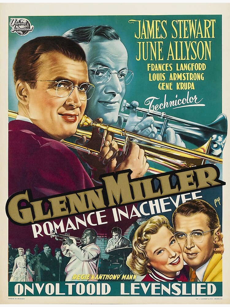"The Glenn Miller Story" (1954) with James Stewart and June Allyson ...