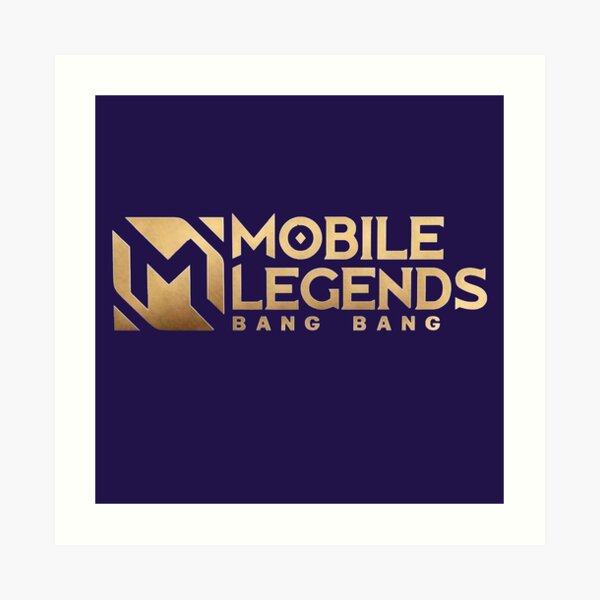 "Mobile Legends Bang Bang l MLBB logo" Art Print for Sale by ArtemoTeh ...