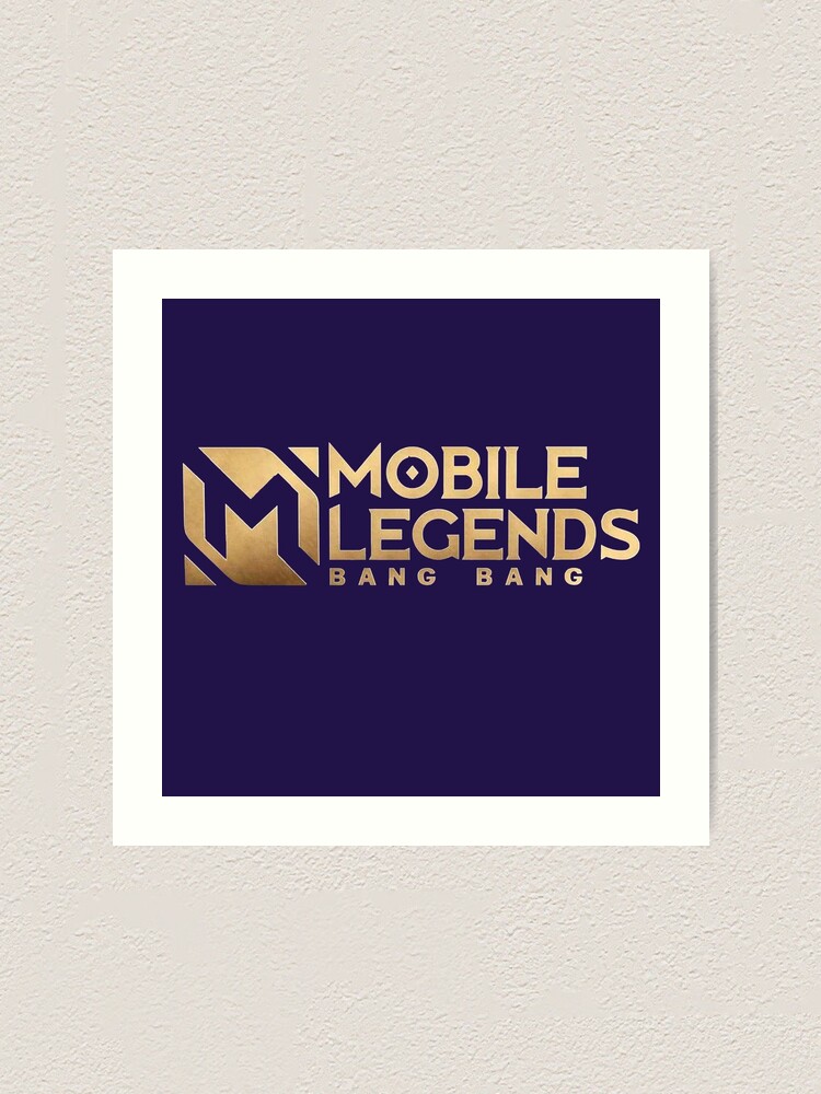 "Mobile Legends Bang Bang l MLBB logo" Art Print for Sale by ArtemoTeh ...