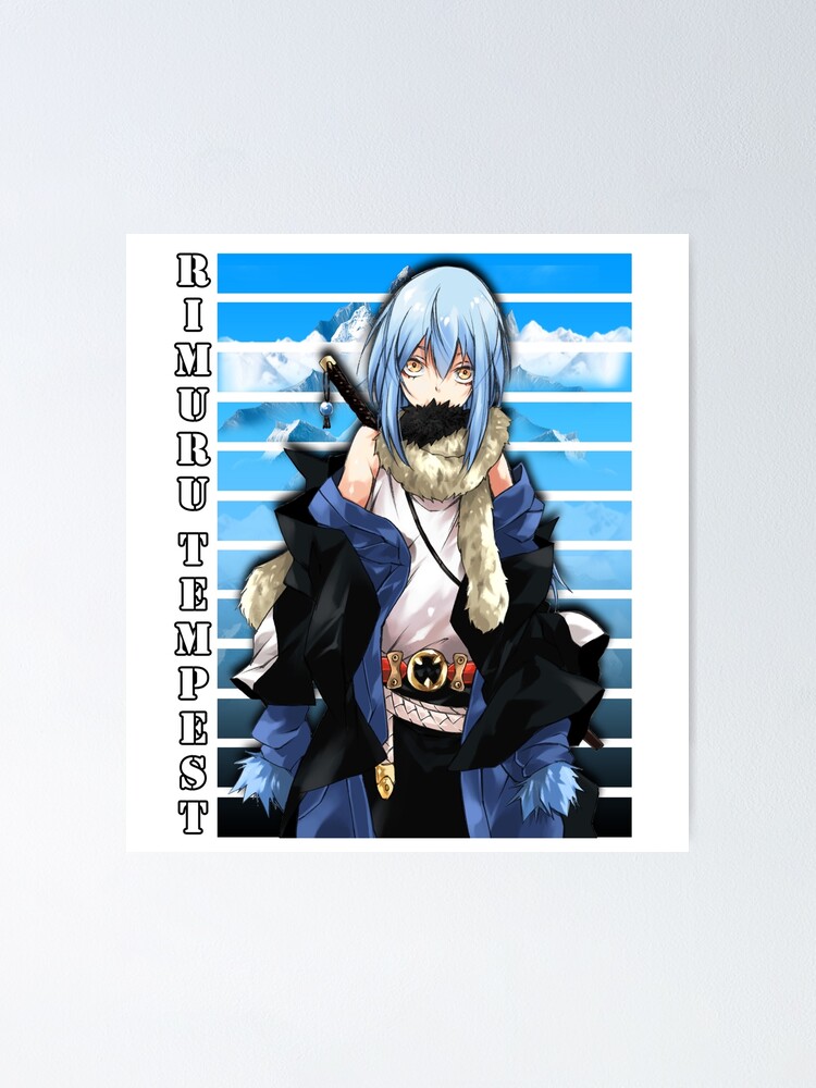 "rimuru tempest " Poster by cutemakerotart | Redbubble