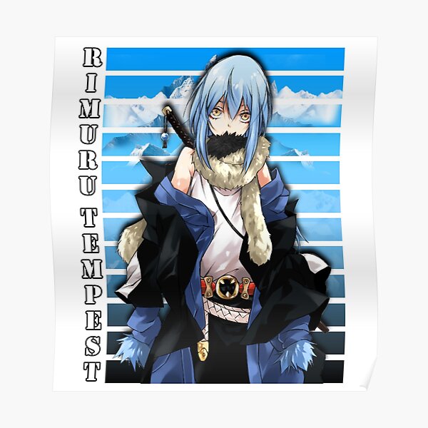"rimuru tempest " Poster by cutemakerotart | Redbubble