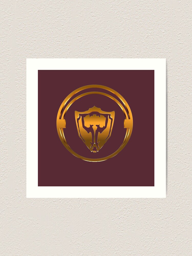 "Mobile Legends Bang Bang l MLBB Tank Logo" Art Print for Sale by ...