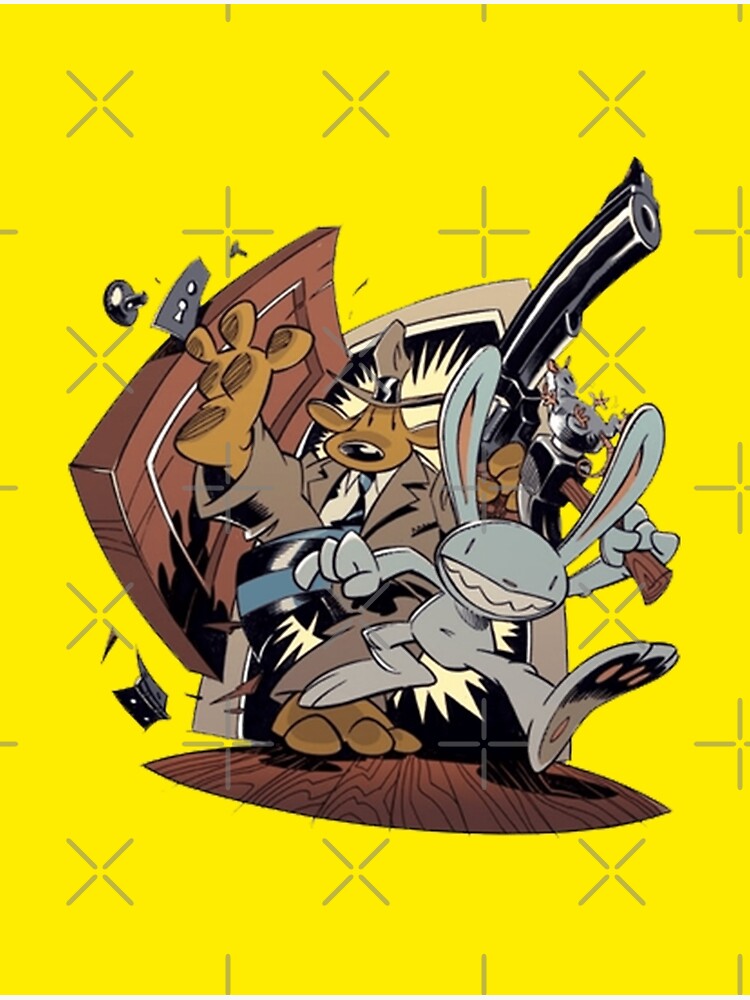 "Sam and Max Cartoon Characters" Poster for Sale by Design-world11 ...