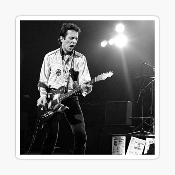 "Joe Strummer of The Clash 1979" Sticker for Sale by denimjackui ...