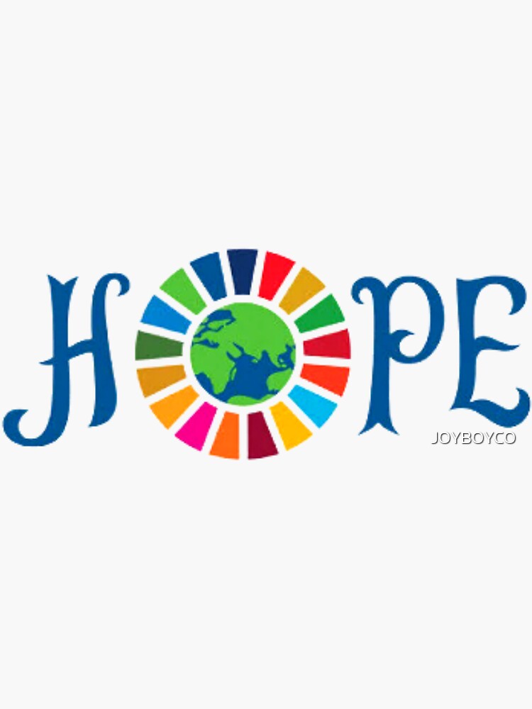 "un sdgs" Sticker for Sale by JOYBOYCO | Redbubble