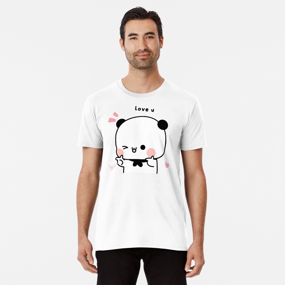 "Bear and Panda Bubu Dudu Finger guns love" Journal for Sale by ...