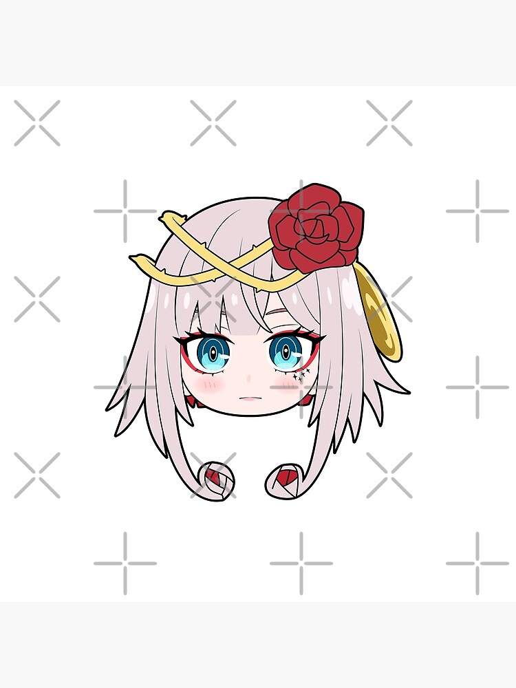 "Takt Op Destiny Chibi Head" Art Print by ChibiCheems | Redbubble